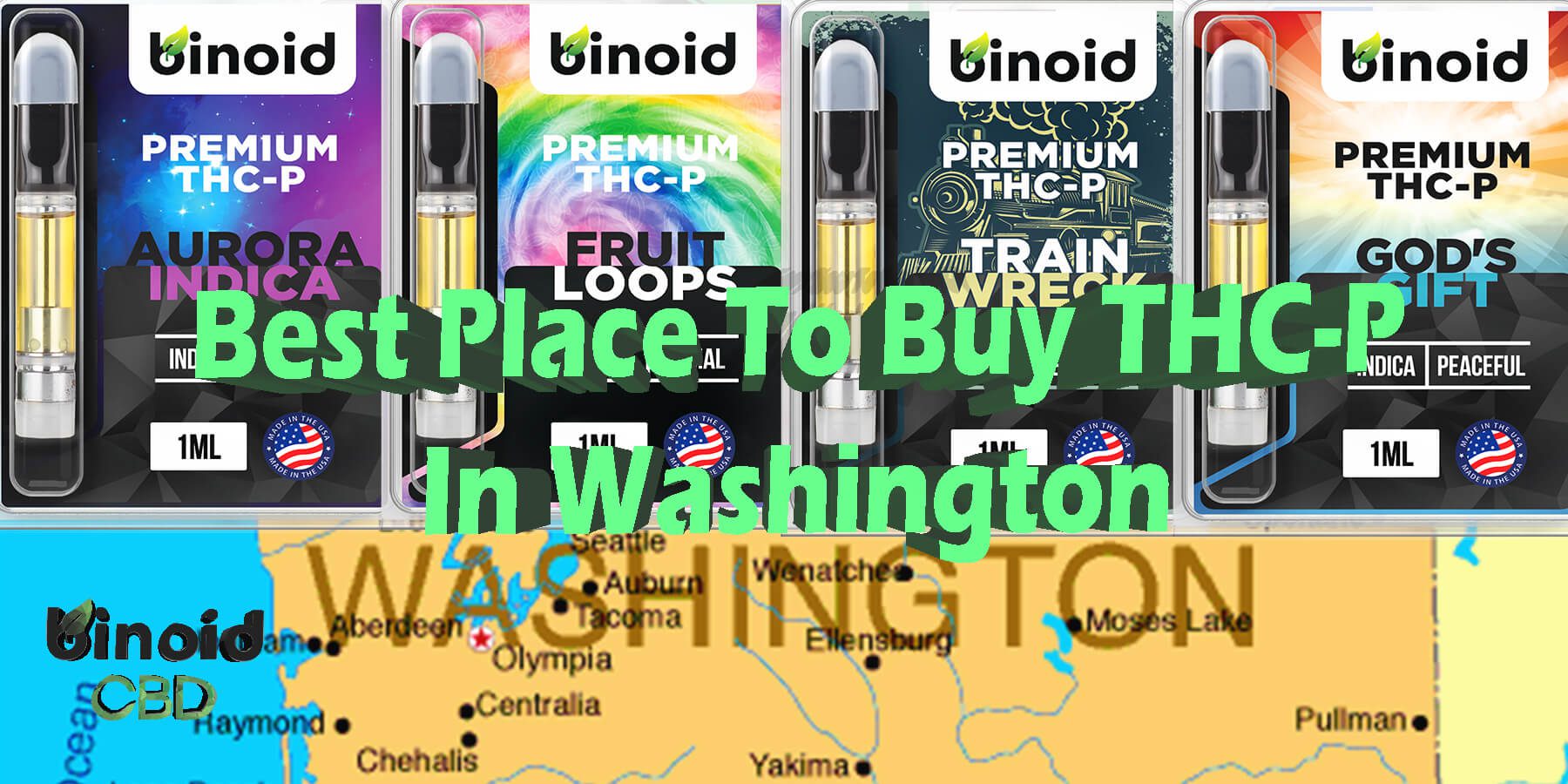 Where To Buy THC-P In Washington | THCP Products